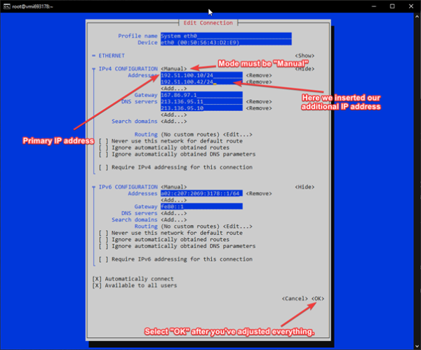 Configuring Additional IP Addresses | Contabo Blog Configuring Additional IP Addresses | Contabo Blog